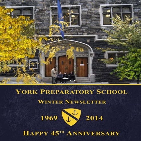 York Prep Winter 2014 Newsletter | PDF