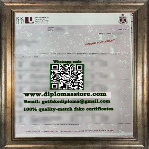 How to make a York University transcript | PDF