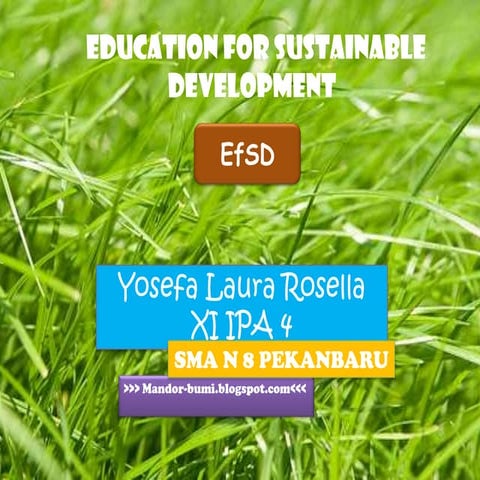 Yosefa and the EfSD project | PPT