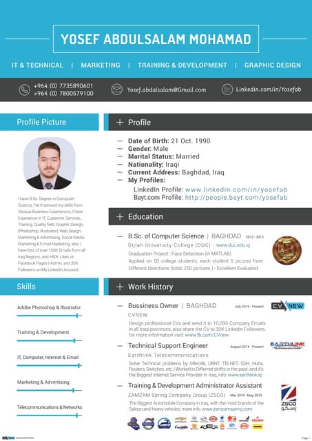 Omar jwad - CVnew | PDF