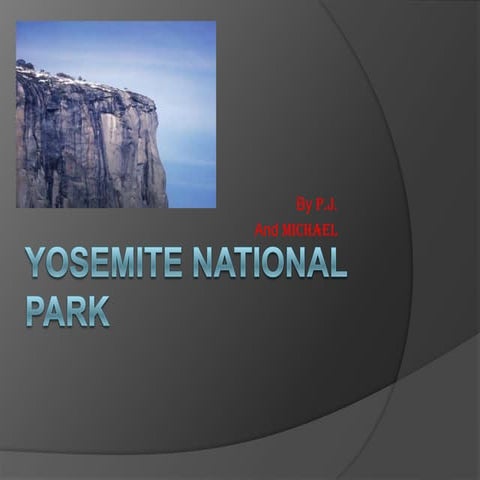 Yosemite National Park | PPTX
