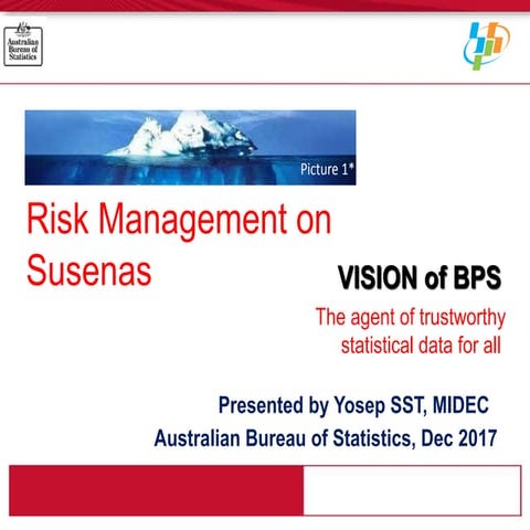 Risk Management series presented at Australian Bureau Statistics | PPT