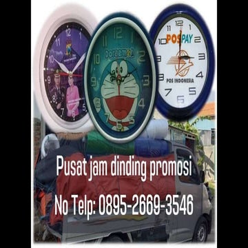 0895-2669-3546, Grosir Aneka Macam Jam Dinding | PPTX