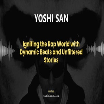 Yoshi San’s Hip Hop Album: Tempo with Emerging Musicians | PDF
