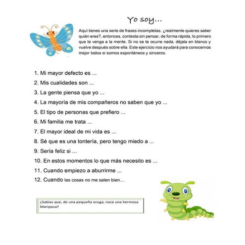 Yo soy... | PDF
