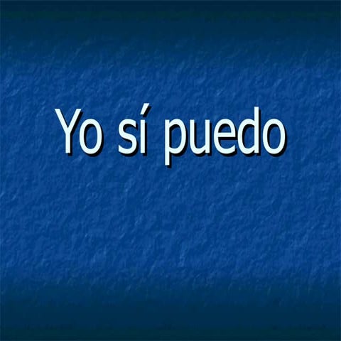 Yo sí puedo programa de alfabetización | PPT