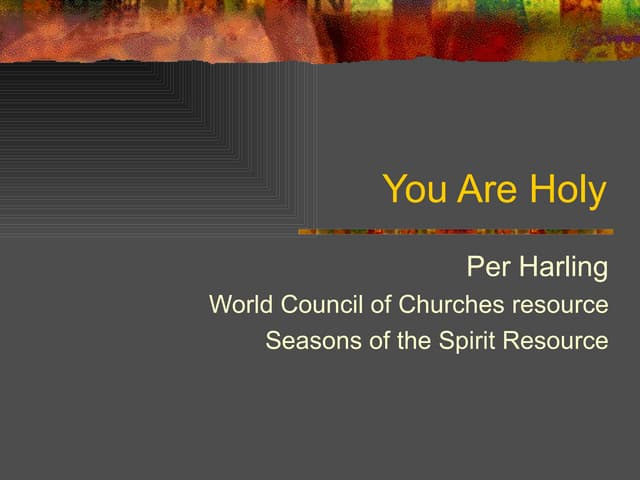 Teach me god to wonder | PPT