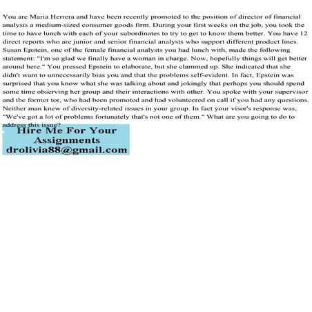 You are Maria Herrera and have been recently promoted to the positio.pdf