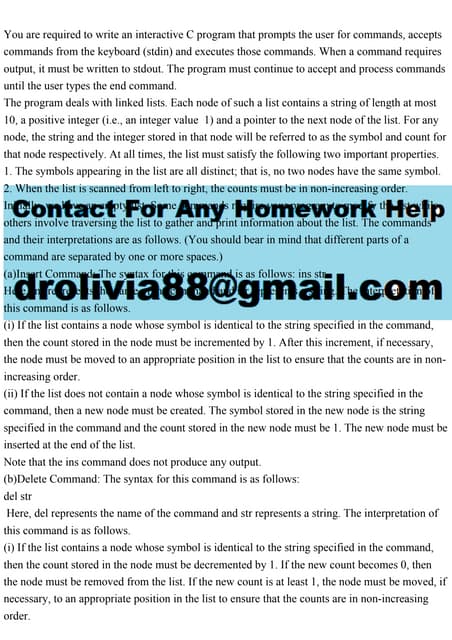 You Are Required To Write An Interactive C Program That Prompts The Pdf 3037