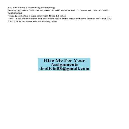 You Can Define A Word Array As Following Data Array Wordpdf 