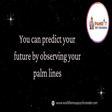 You can predict your future by observing your palm lines.pptx