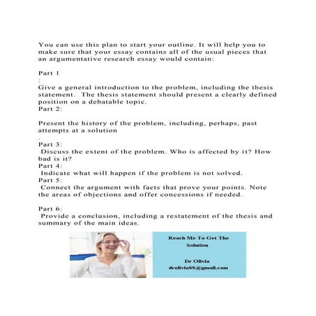 You can use this plan to start your outline. It will help you to m.docx