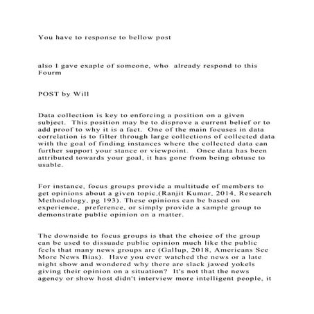 You have to response to bellow postalso I gave exaple of som.docx ...