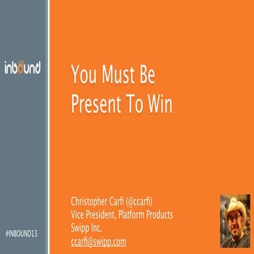 You Must Be Present To Win | PDF