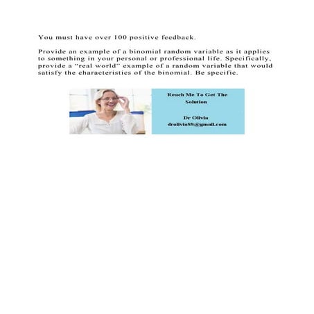 You must have over 100 positive feedback.Provide an example of a.docx