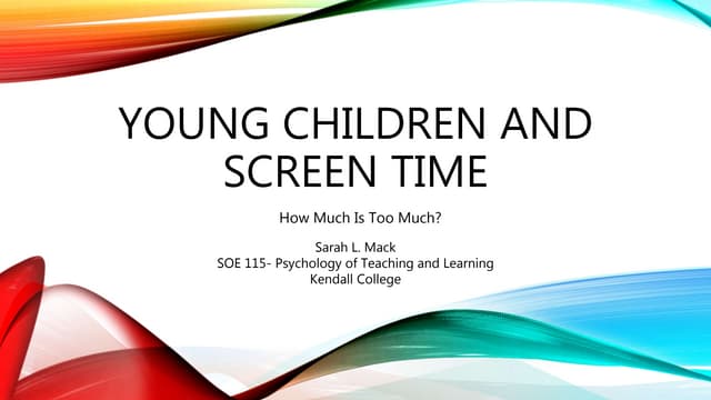 Controlling Screen Time .pptx