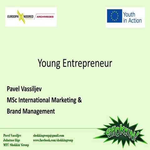 Young entrepreneur | PPT