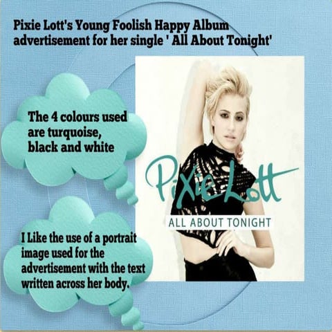 Young Foolish Happy- Pixie Lott Album Analysis | PPTX
