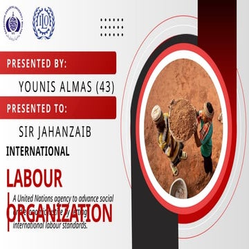 International Labour Organization: Advancing Social Justice and Labour ...
