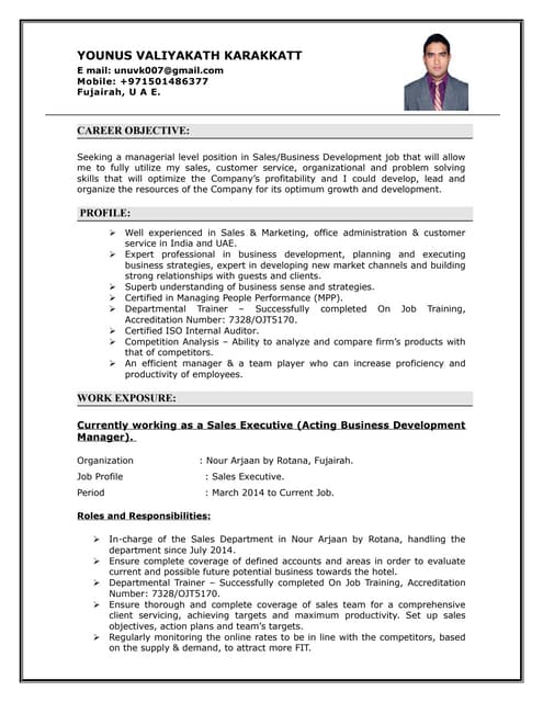 Management Resume | PDF