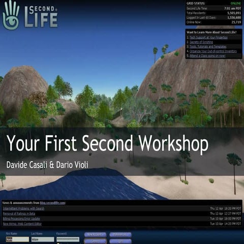Your First Second Workshop | PDF