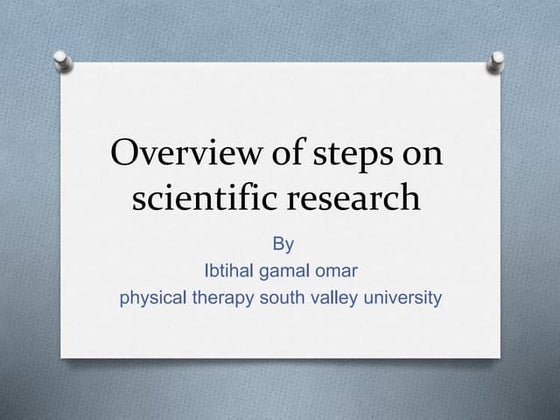 Research process | PPT