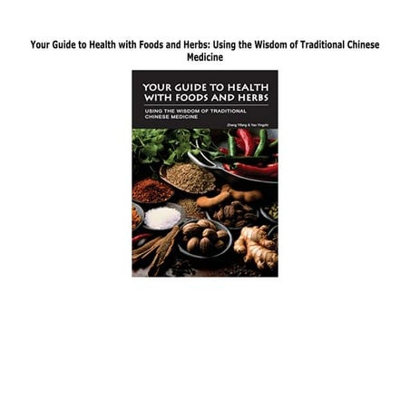 Your Guide to Health with Foods and Herbs: Using the Wisdom of ...