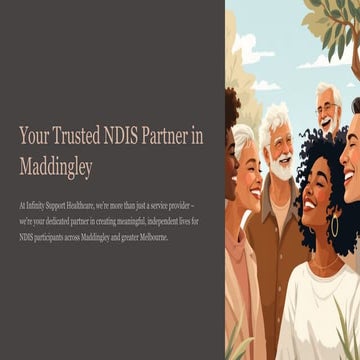 Your Trusted NDIS Partner in Maddingley | Infinity Support Healthcare ...