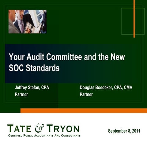 SOC Standards - Nonprofit organizations | PDF