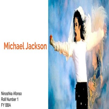 Michael Jackson MJ | PPTX