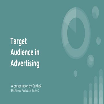 Presentation on advertising execution styles | PPTX