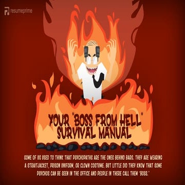 Your “Boss from Hell” Survival Manual | PPT