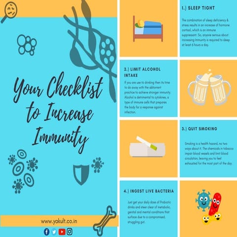 Your Checklist to Increase Immunity | PPT