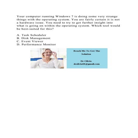 Your computer running Windows 7 is doing some very strange things wi.docx