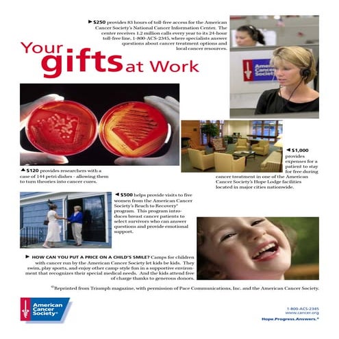 Ngo working for cancer patients | PDF