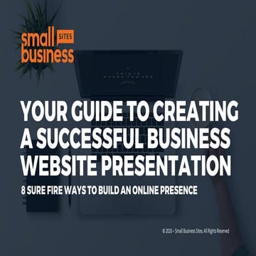 Your guide to creating a successful business website presentation | PPT