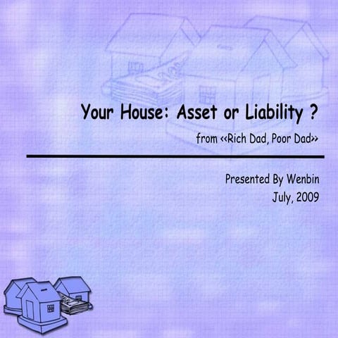 Your House :Asset Or Liability ? | PPT