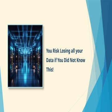 Avoid Total Data Loss with This Simple Step | PPTX