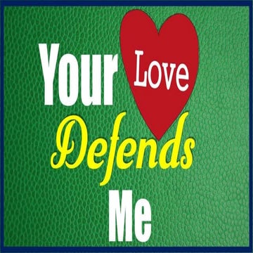 Your love defends me - Matt Maher / Hannah Kerr (PowerPoint) | PPTX