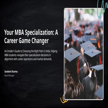 Your MBA Specialization Will Make or Break Your Career. | PPT