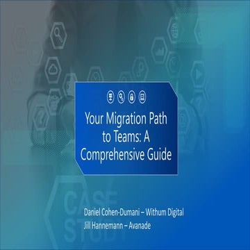 Your migration path to microsoft teams a comprehensive guide | PDF