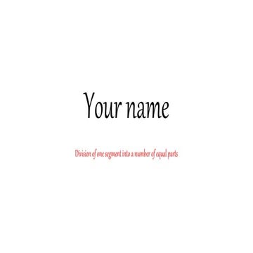 Your name | PPT