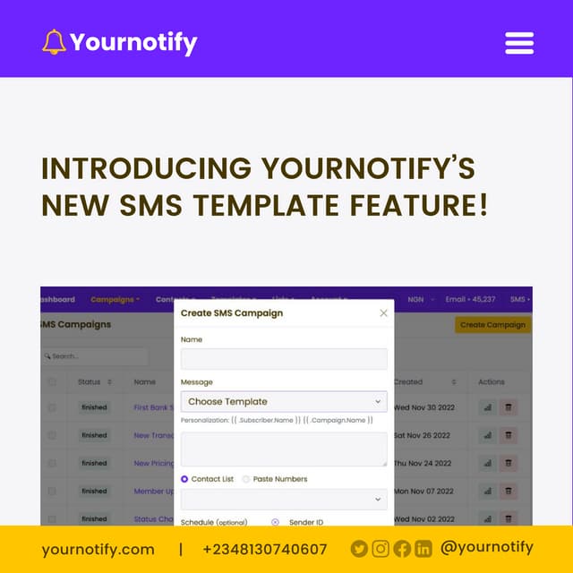 SMS TEMPLATES | PDF | Technology & Computing