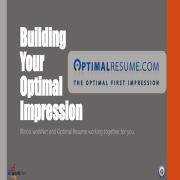 Your Optimal First Impression | PPT