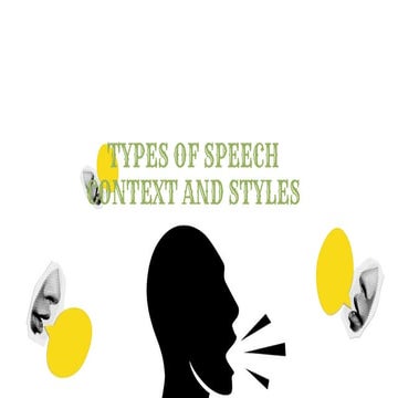 Types of speech context and speech style.pdf