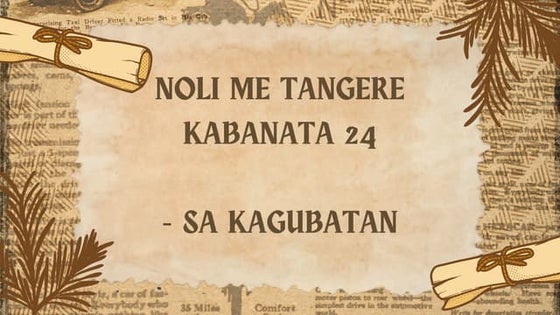 Noli me tangere kabanata 21 22 | PPT