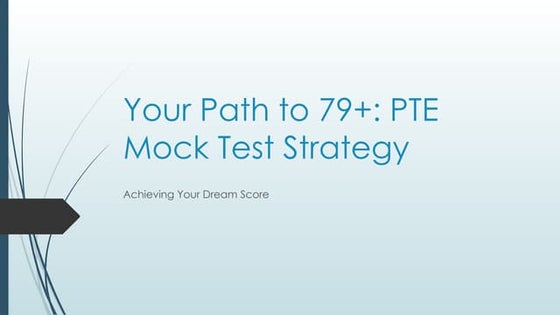 Last-Minute PTE Core Practice Tips To Achieve Your Target Score | PDF