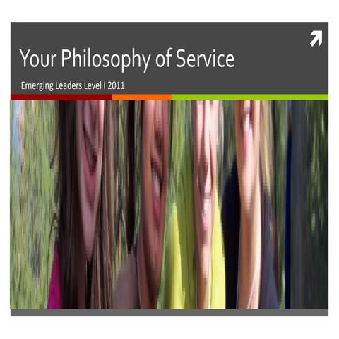 Your philosophy of service | PPTX