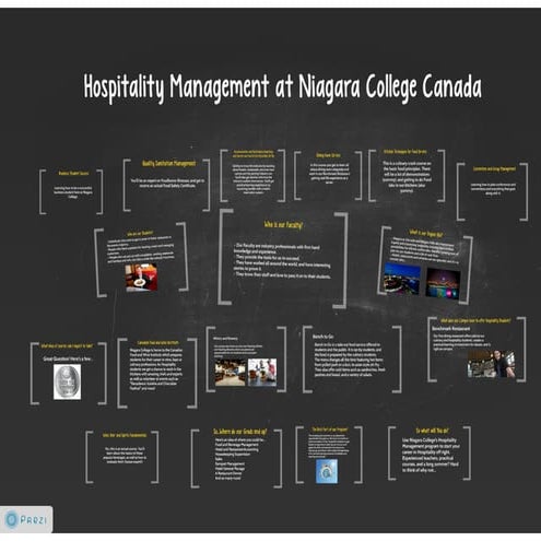 Hospitality Management at Niagara College Canada | PDF