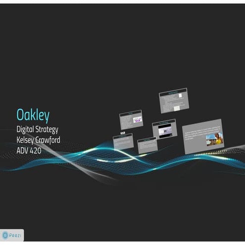 Oakley Digital Strategy | PDF
